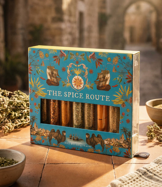 Spice Route Gift Set - Exotic Culinary Collection for Gourmet Cooking ...
