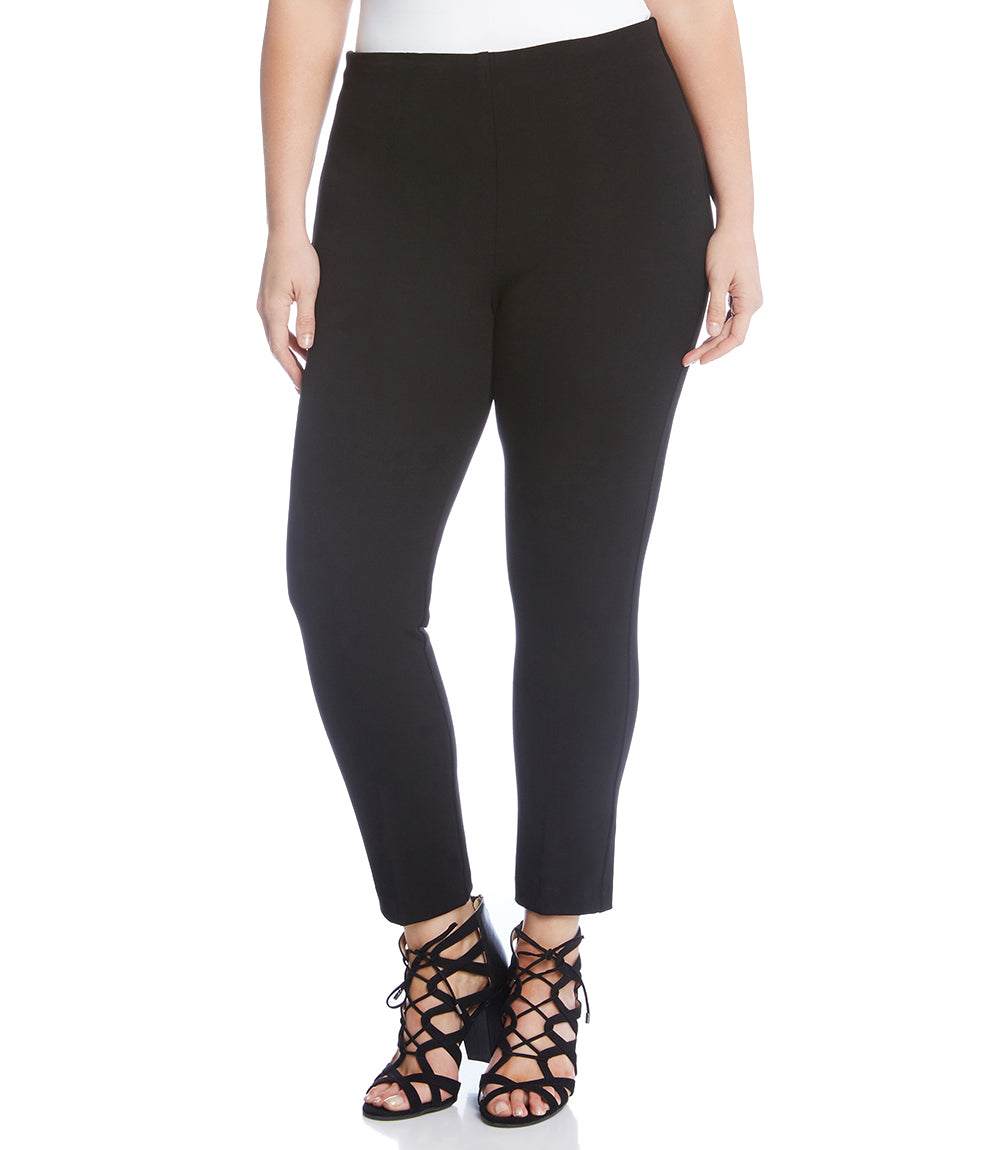 Black Plus Size Piper Pants | Karen Kane